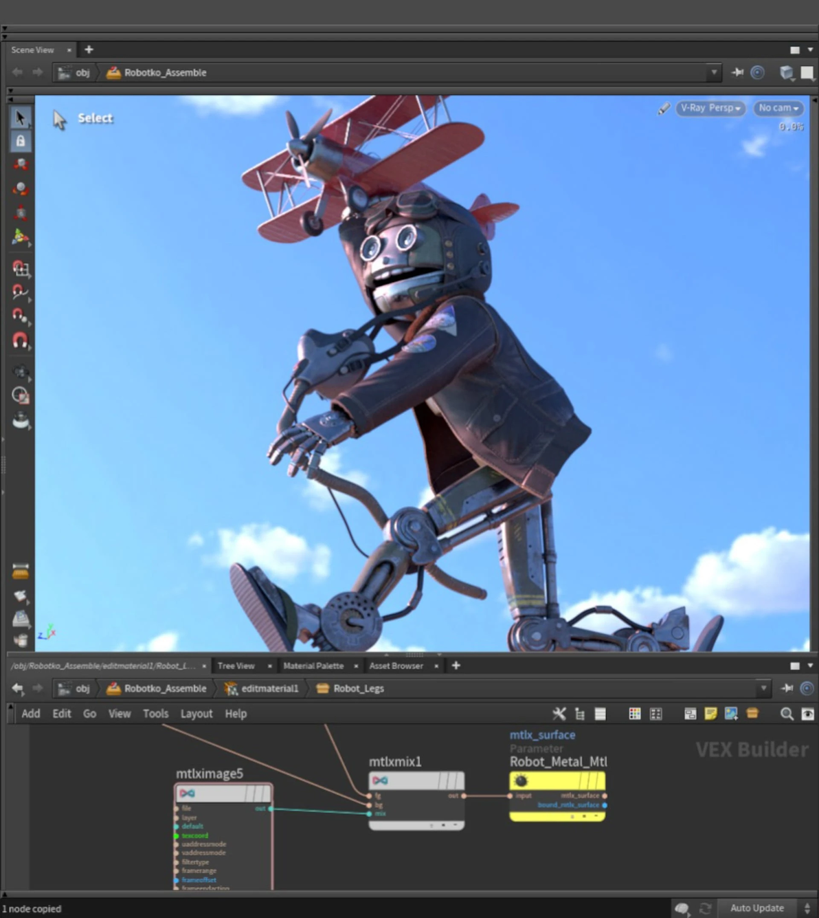 MaterialX 与 V-Ray：开创 3D 创意的新篇章 - 哔哩哔哩