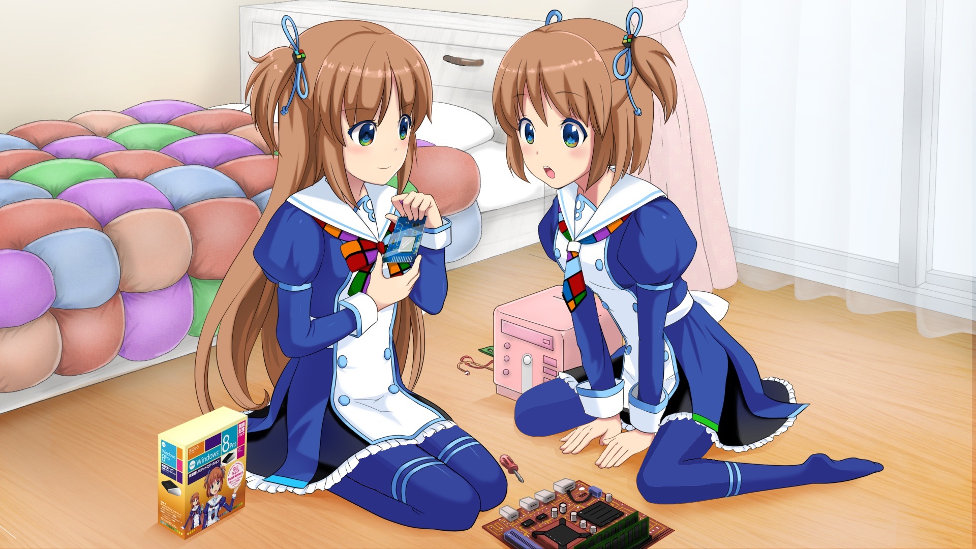 Windows娘壁纸 - 哔哩哔哩