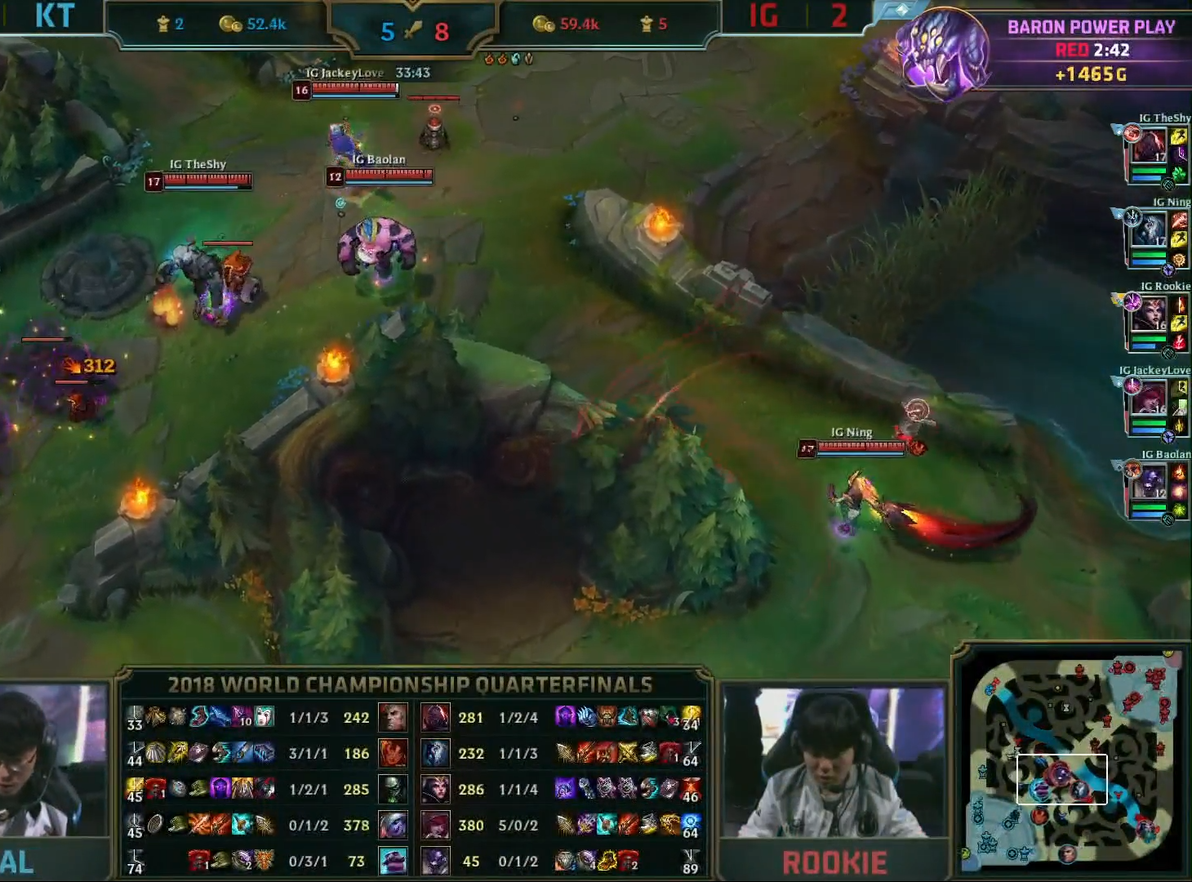S8KT vs IG 8强赛分析 从BP阵容到节奏风格 - 哔哩哔哩