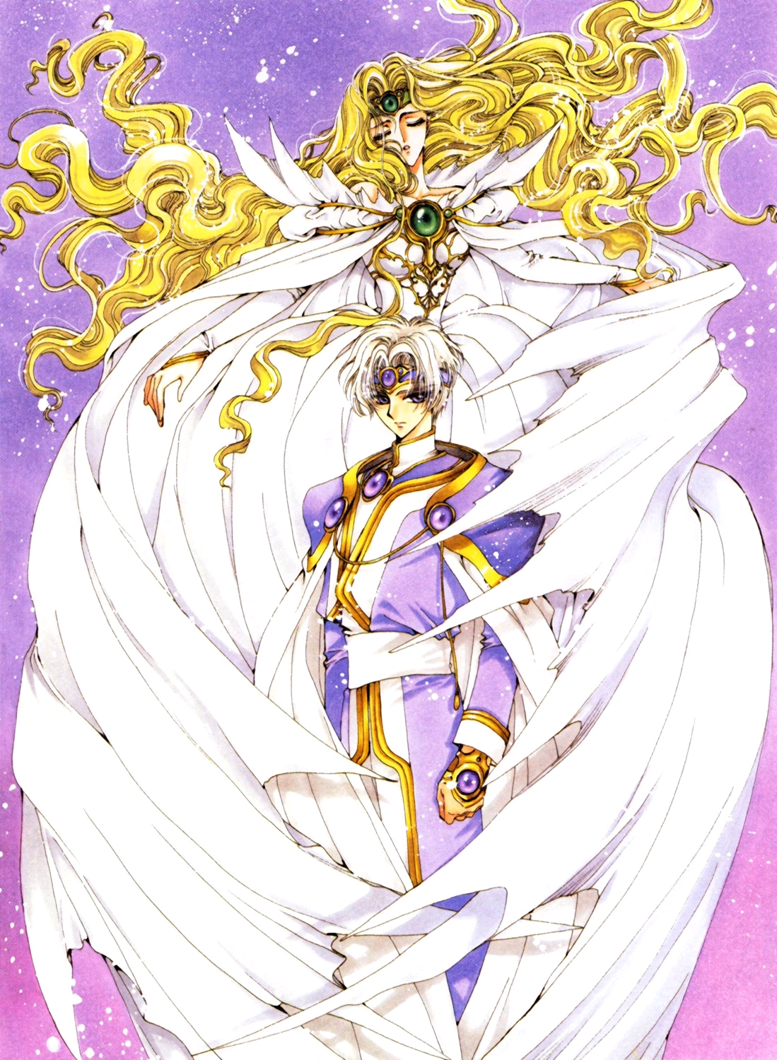 【高清资源】CLAMP原画集① - 哔哩哔哩