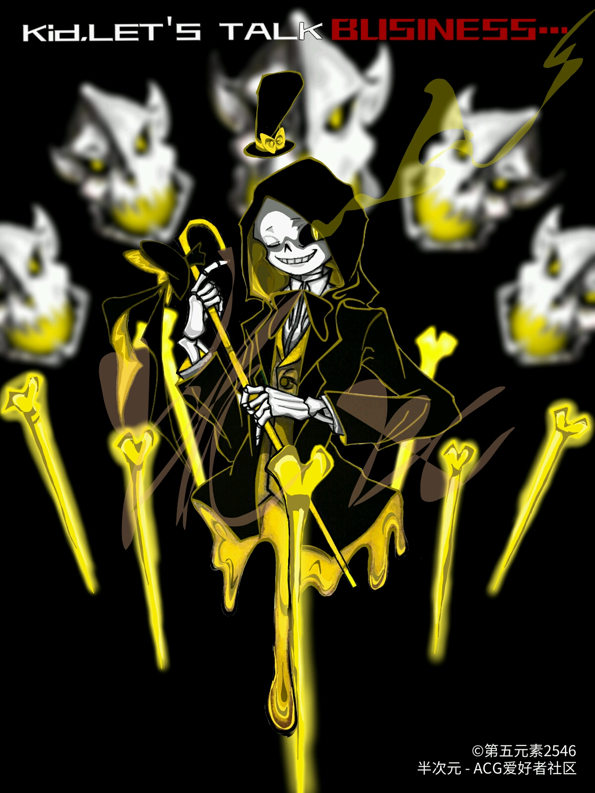 bill！sans设定 - 哔哩哔哩