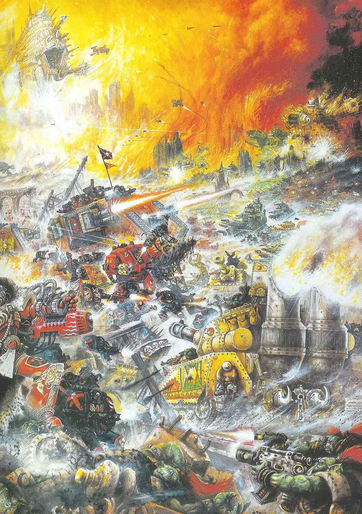 【战锤40k】原画艺术设定集翻译（一） - 哔哩哔哩