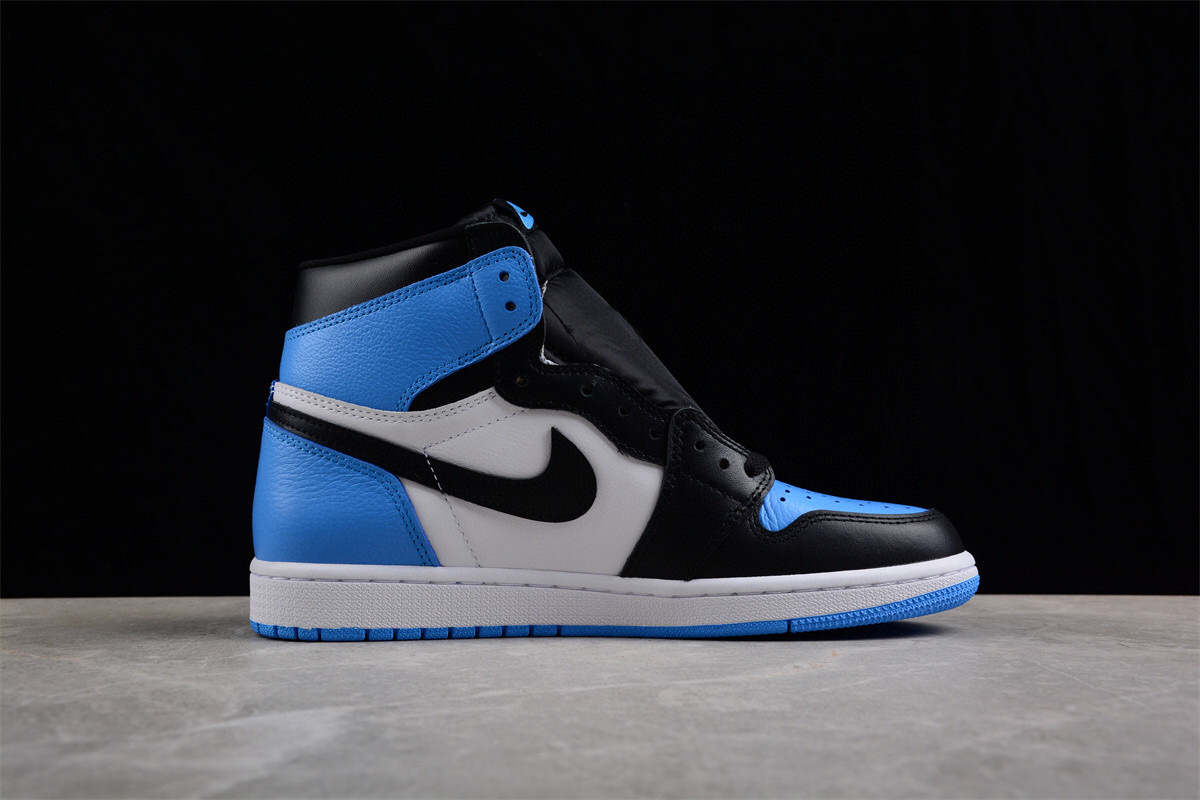 乔丹北卡黑蓝脚趾 Air Jordan 1 High OG UNC Toe 元年运动鞋DZ5485-400 - 哔哩哔哩