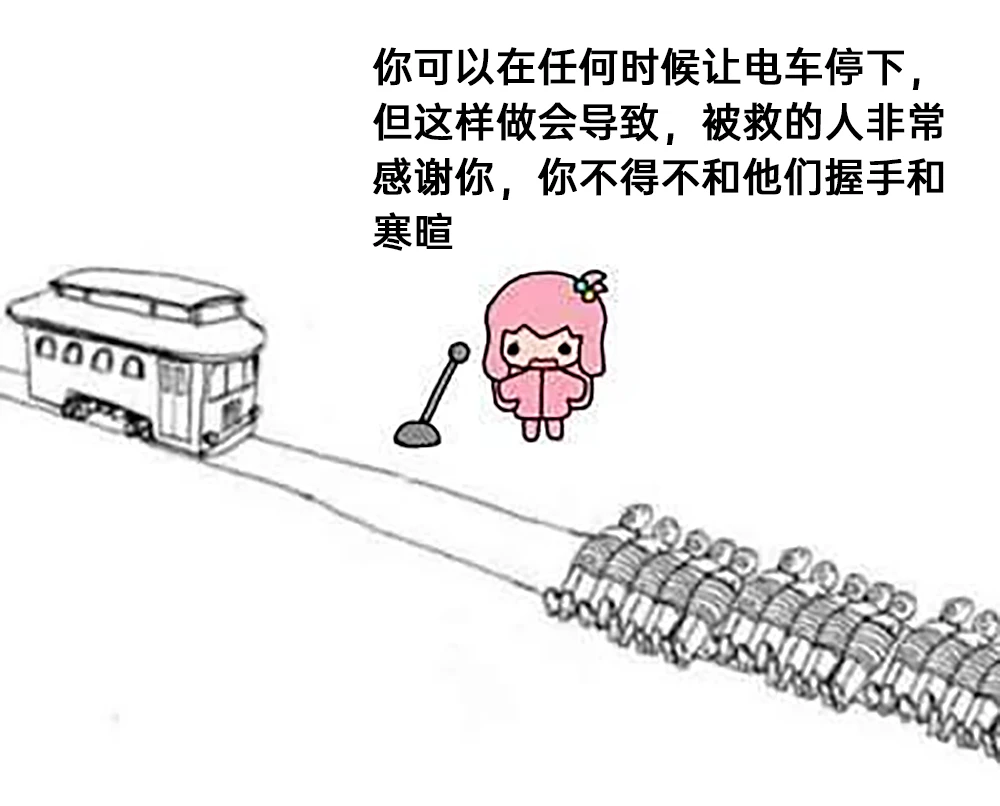 Meme梗图：电车难题但是波奇 哔哩哔哩