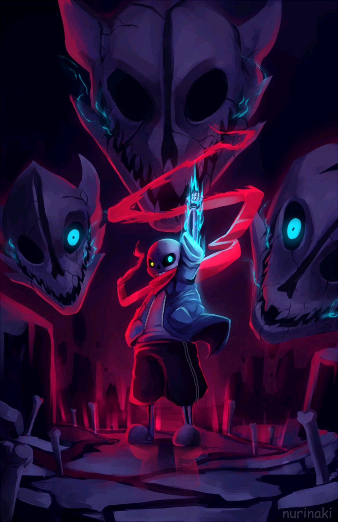 【undertale】终焉的起始（5）:Chara&Undyne the Undying - 哔哩哔哩