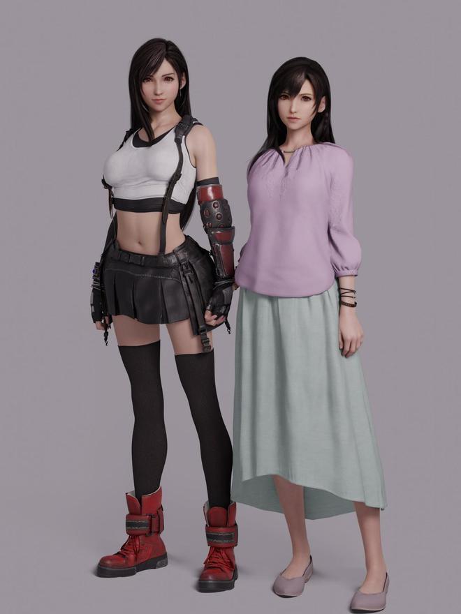 【看个够系列】最终幻想粉丝 自制蒂法美图 - 哔哩哔哩