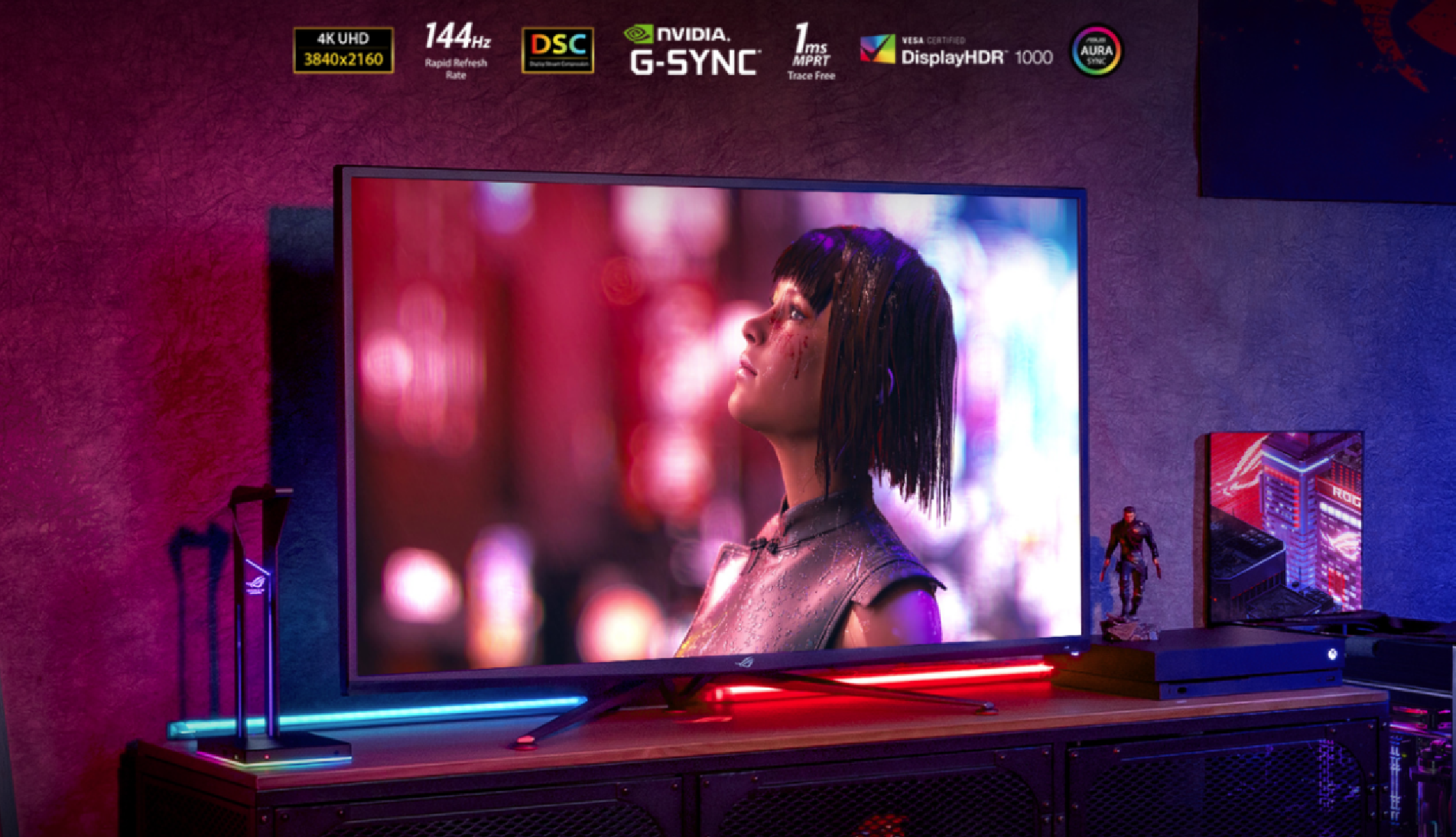 大屏、高刷、高清，这三款ROG显示器，可作为双11电竞优选！ - 哔哩哔哩