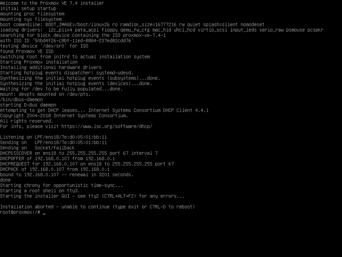 [1] ProxmoxVE 操作系统安装与基本配置 - 从零开始的NAS/小型服务器搭建 - 哔哩哔哩