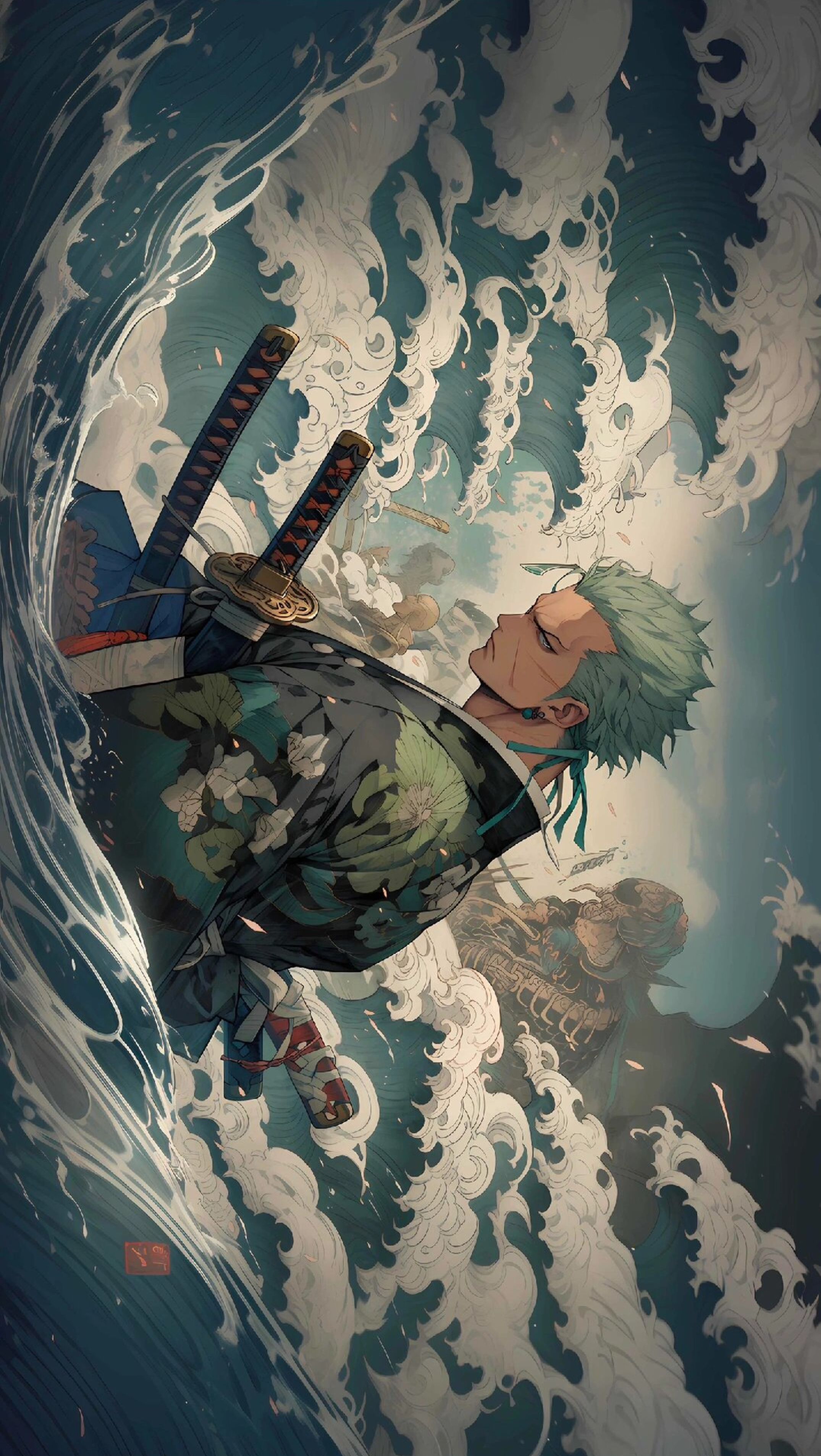 罗罗诺亚·索隆 海贼王 One Piece 二次元 手机壁纸 高清美图 哔哩哔哩