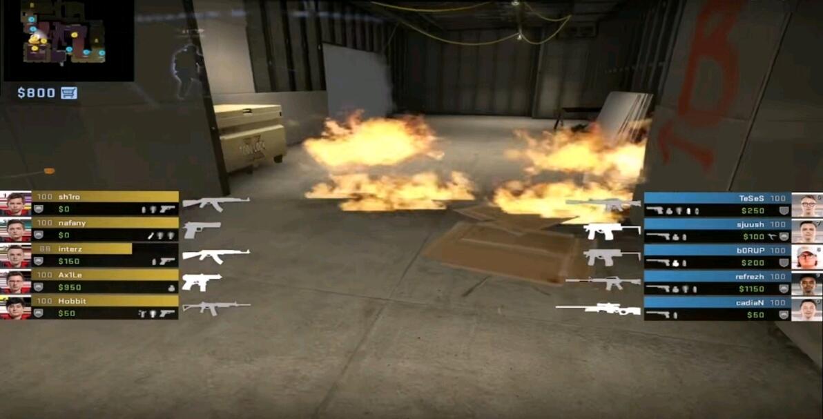 【CSGO】Heroic赛后因为使用bug向Gambit道歉，Niko2.02rating带不动队友。 - 哔哩哔哩