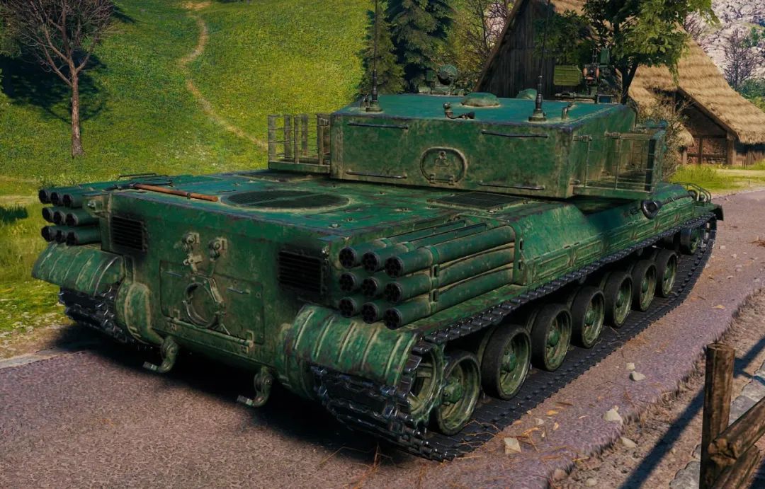 WOT情报丨它真帅到吐血！安装180mm口径爆破炮的C系10级重坦BZ-75实拍大图+数据展示 - 哔哩哔哩