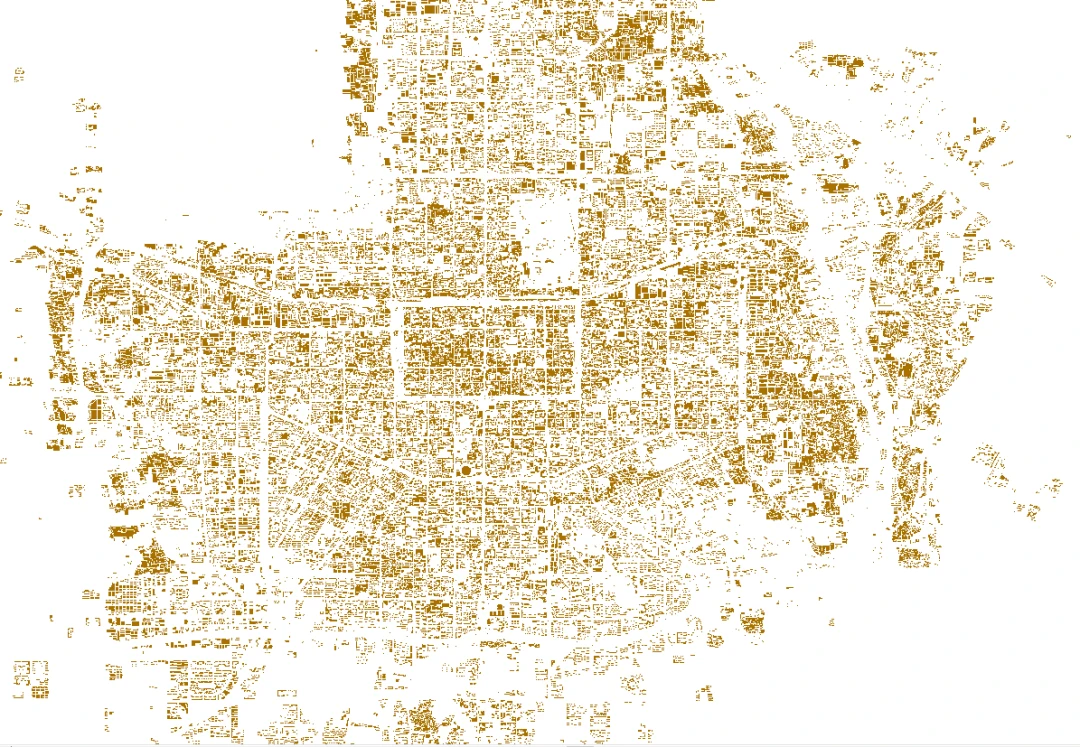 全国主要城市建筑轮廓（含层高）矢量数据分享及AI提取建筑分布方法介绍 - 哔哩哔哩