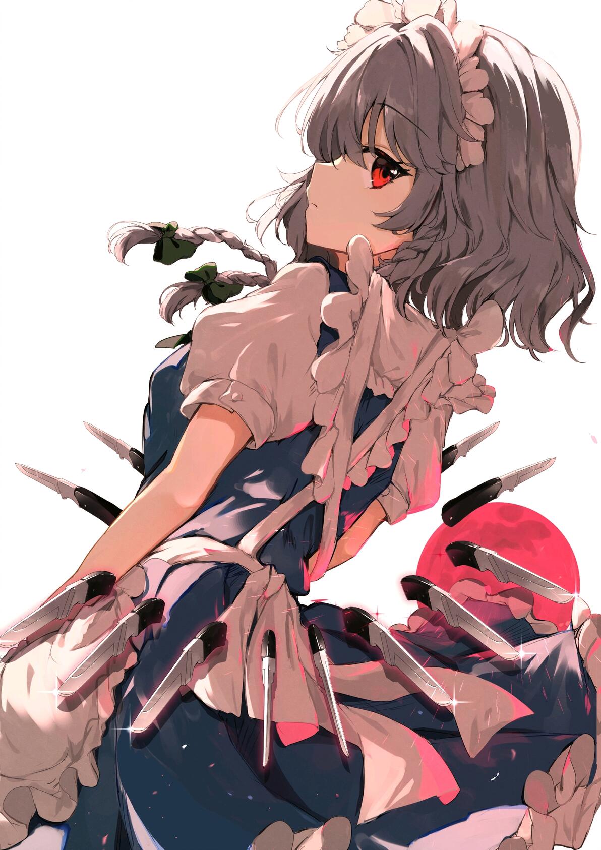 东方十六夜咲夜美图推荐 - 哔哩哔哩