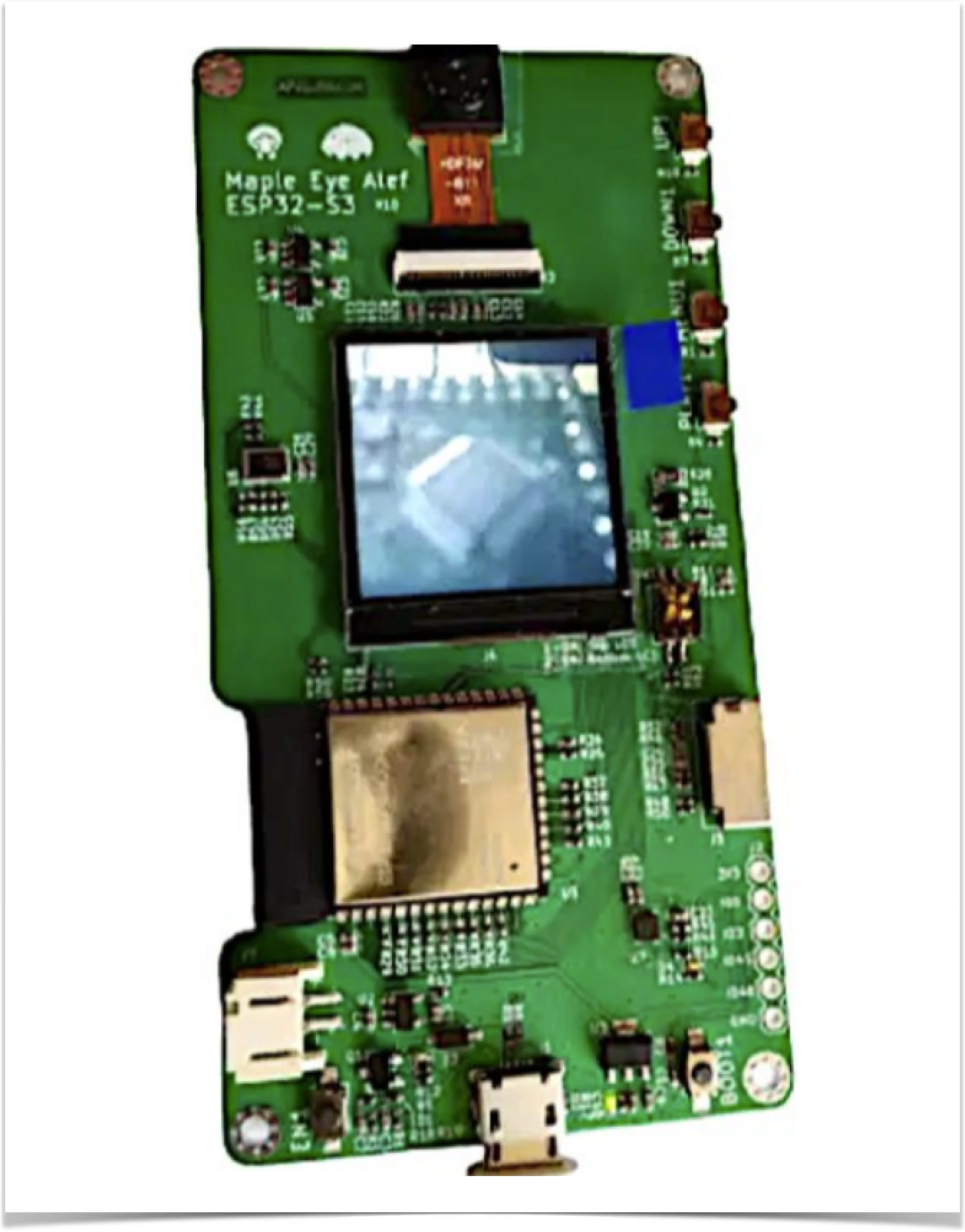 Maple Eye Esp32 S3:支持图像识别和音频处理的 Ai 开发板 哔哩哔哩
