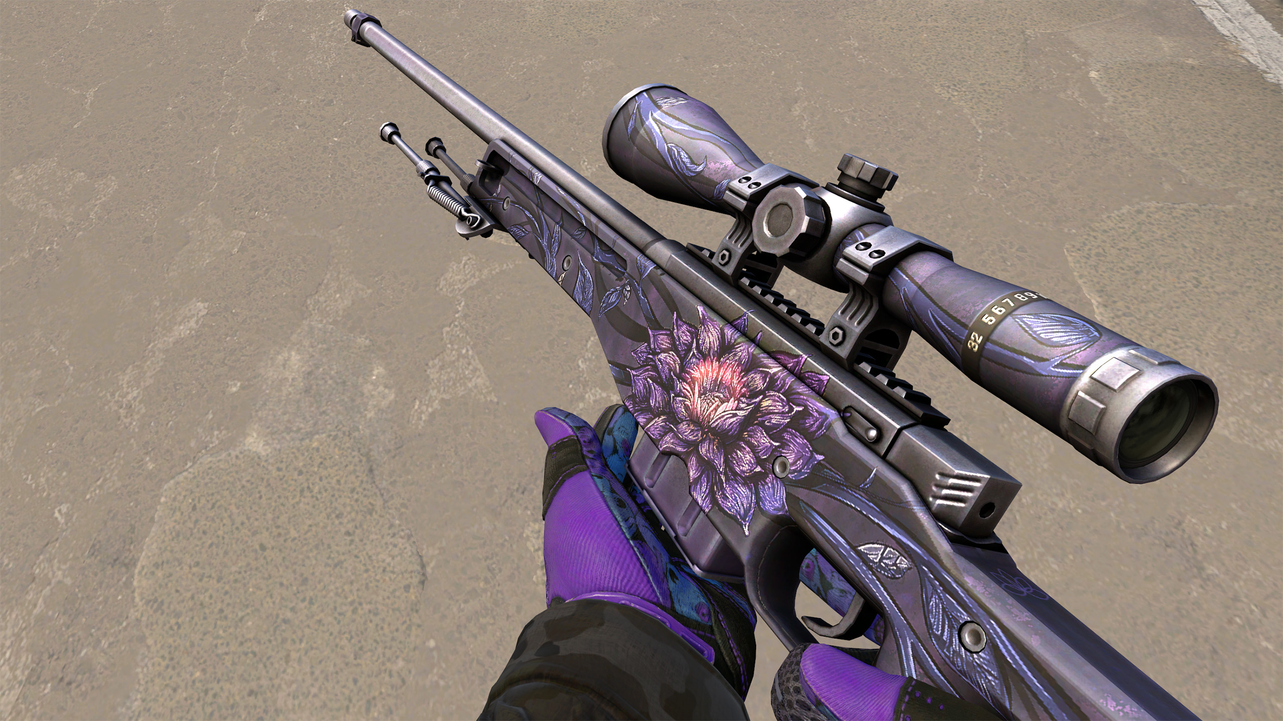 Steam创意工坊CSGO皮肤推荐(19)--Black Lotus 黑莲花系列 - 哔哩哔哩