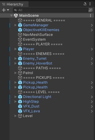 【Unity】官方FPS microgame示例 自学记录 一 - 哔哩哔哩