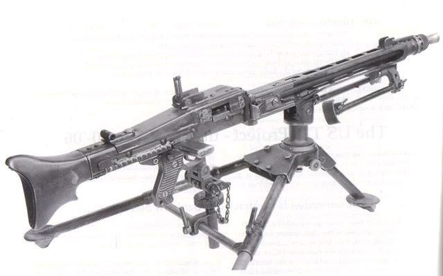 纳粹德军末日武器，MG45/MG42V通用机枪 - 哔哩哔哩