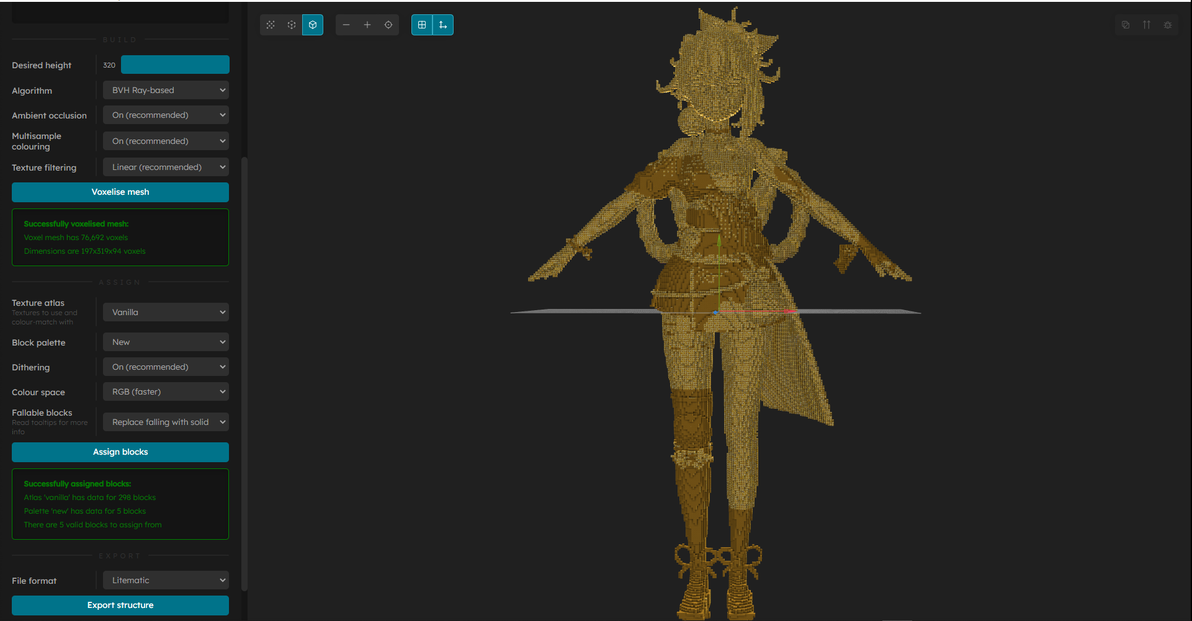 Minecraft次世代模型导入工具|ObjToSchematic - 哔哩哔哩