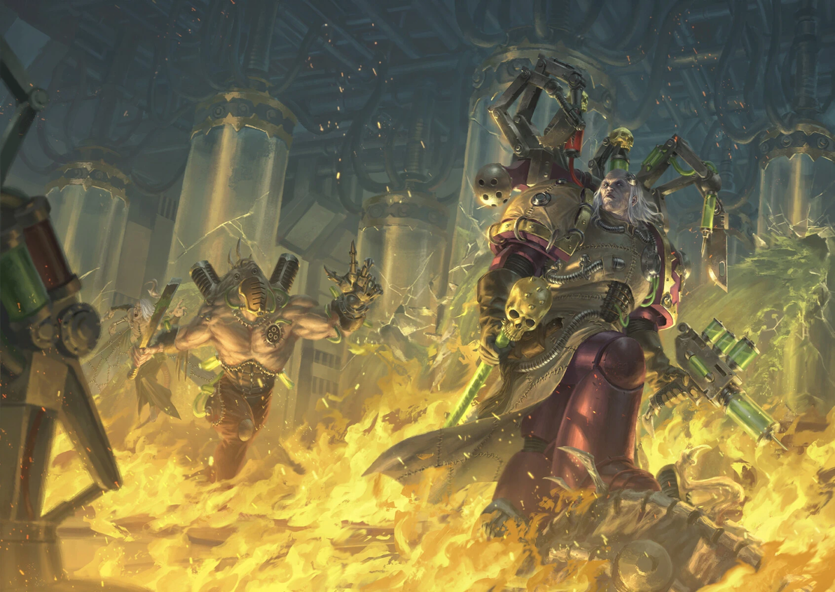 【战锤40K·混沌人物志】LEX翻译：法比乌斯·拜尔 - 哔哩哔哩