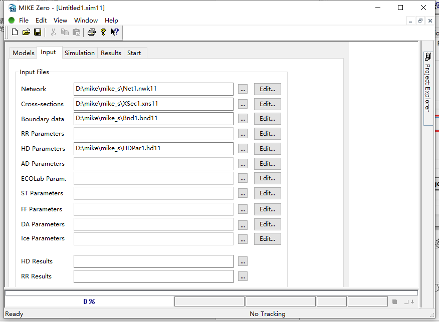 MIKE11 简单实例操作教程 - 哔哩哔哩