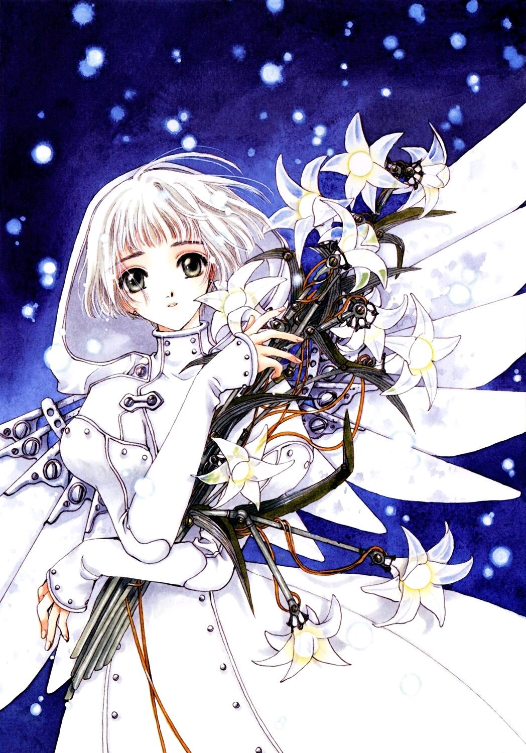 【高清资源】CLAMP原画集① - 哔哩哔哩