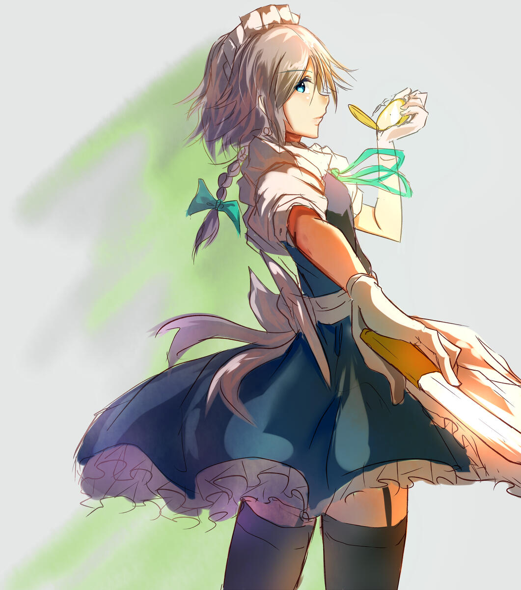 【车万百图】 十六夜咲夜 P站二百张精选插画美图分享（上） - 哔哩哔哩