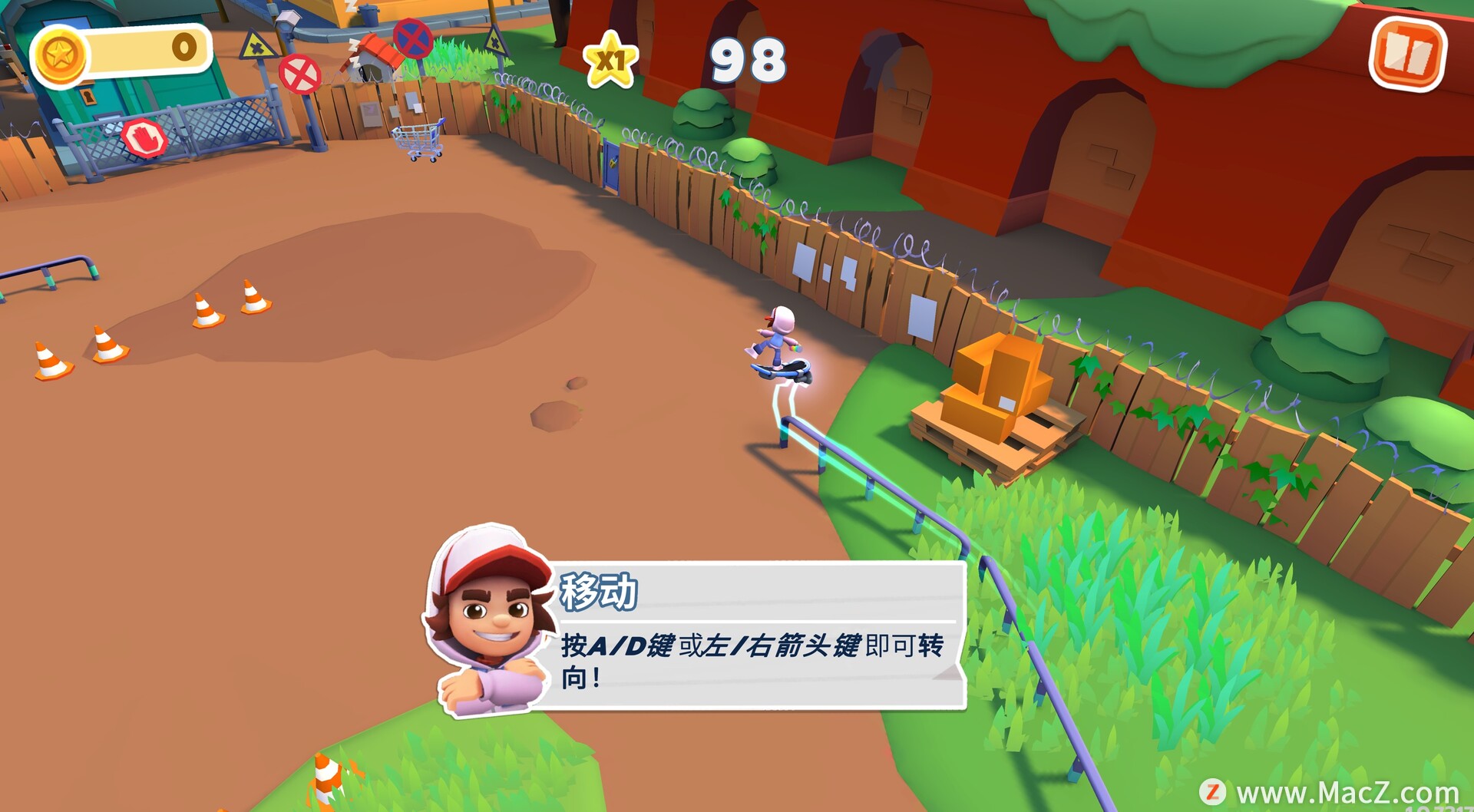 地铁跑酷游戏Subway Surfers Tag中文 - 哔哩哔哩