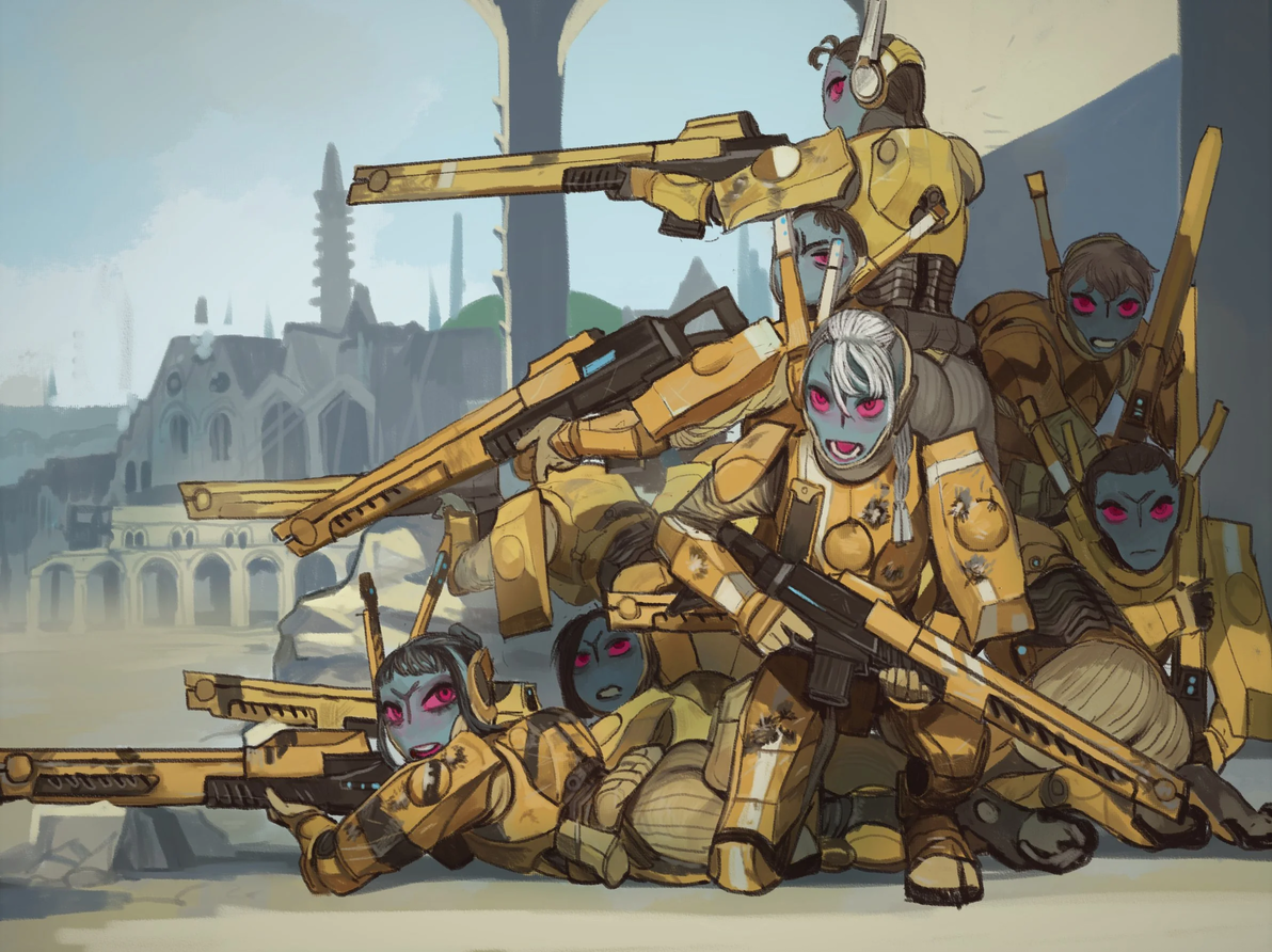 【光头战锤小百科】战锤40K——钛帝国（下） - 哔哩哔哩