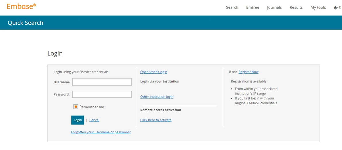 如何使用Embase检索文献？ - 哔哩哔哩
