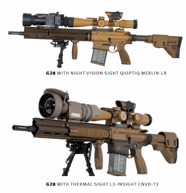 【入门军事科普#13】-- 德国HK G28狙击步枪 - 哔哩哔哩