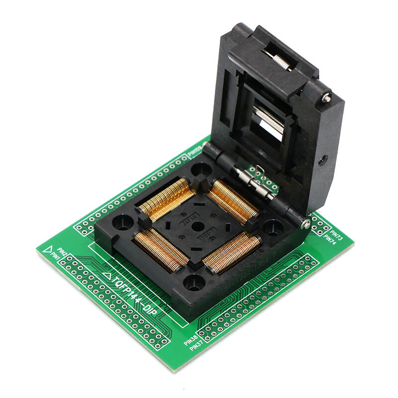 QFP/LQFP/TQFP封装规格参数有何不同？测试座socket是一样的吗？--鸿怡电子 - 哔哩哔哩