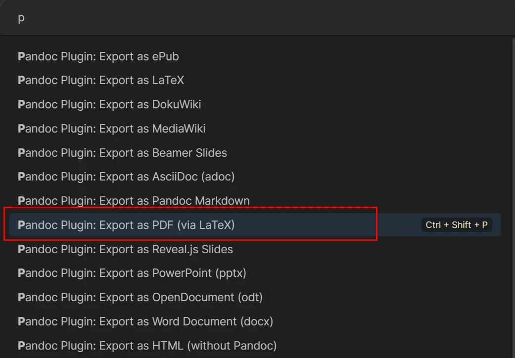 Obsidian+Pandoc导出PDF文档1 - 哔哩哔哩