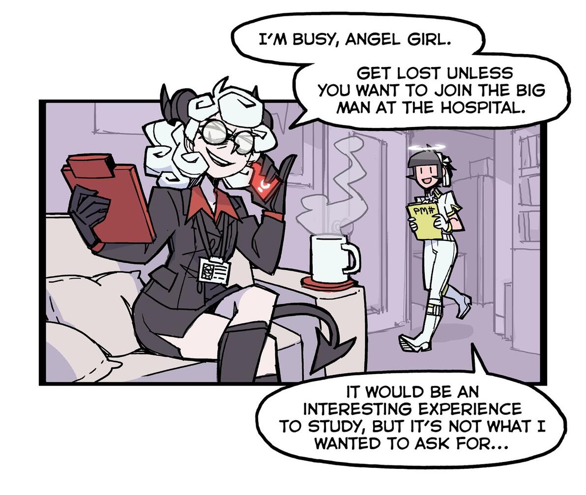 Helltaker Official Comic 2020十月官漫 非机翻熟肉（搬运12） - 哔哩哔哩