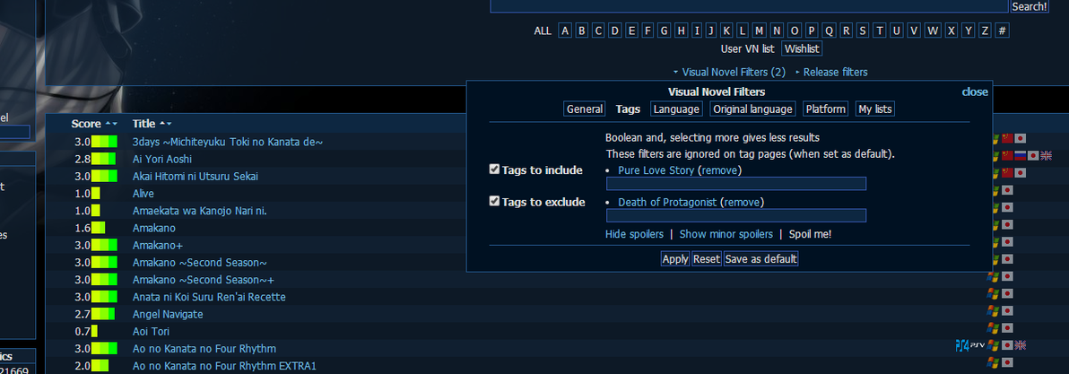 galgame相关网站介绍01：常用网站篇01：vndb（介绍+Visual Novel行使用方法等） - 哔哩哔哩