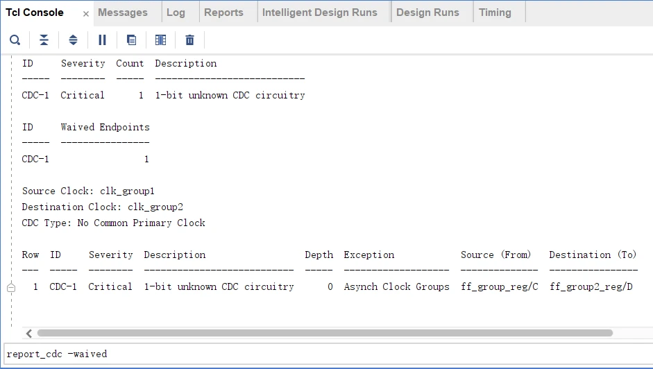 Vivado时序报告之CDC详解大全 - 哔哩哔哩