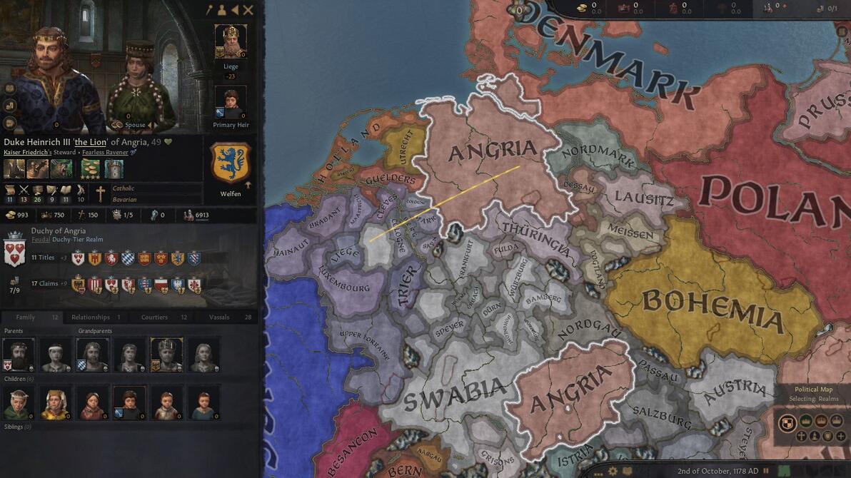 【十字军之王3/CK3】开发日志 #150 新的起始日期，消息设置等等 - 哔哩哔哩