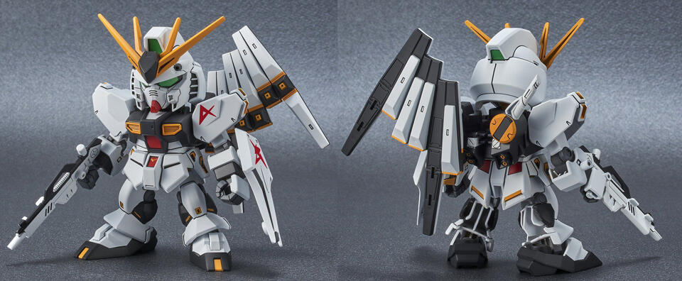 新钢 |『奇异的原创武器』:SD高达EX-Standard RX-93 ν高达明日发售！ - 哔哩哔哩