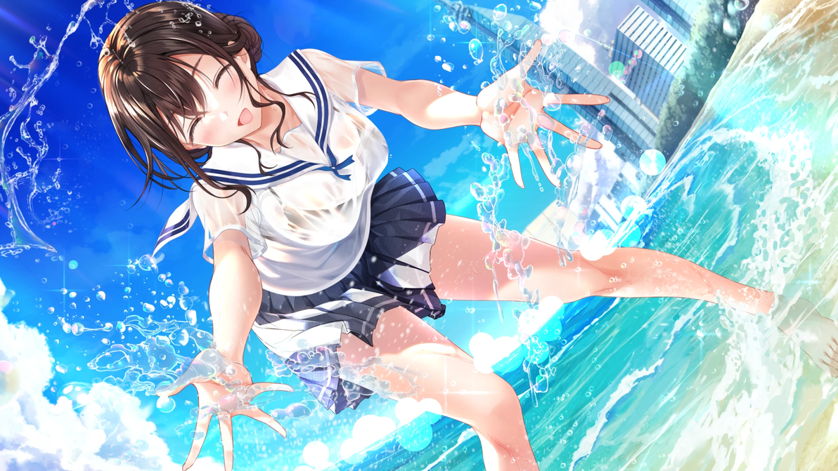 galgame壁纸CG【71】 - 哔哩哔哩