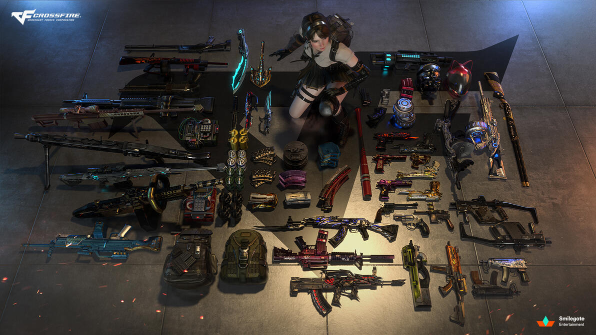 《4K壁纸》穿越火线系列高清立绘（三） - 哔哩哔哩