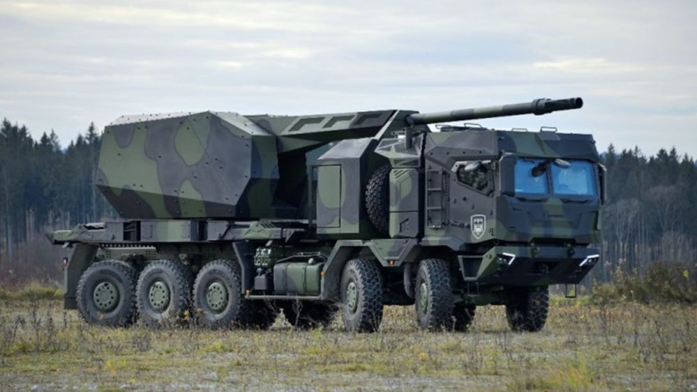 莱茵金属公司的新产品—HX3 155毫米自行榴弹炮 - 哔哩哔哩