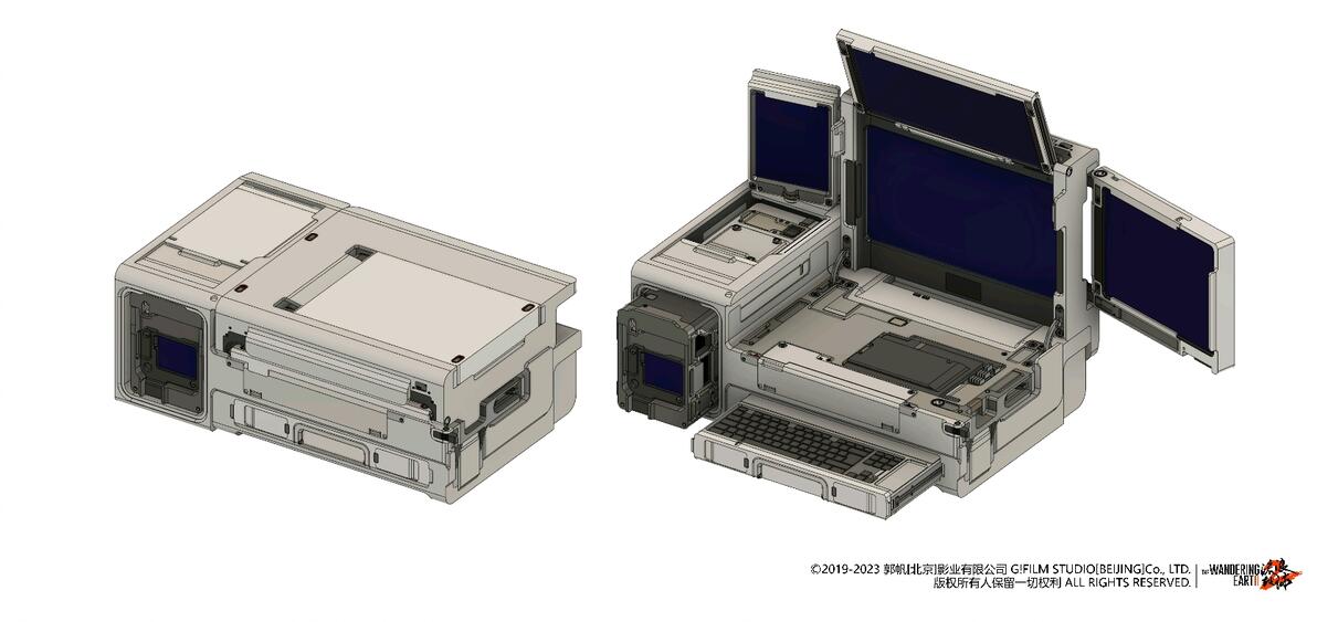 流浪地球2_550C官方设定图 - 哔哩哔哩