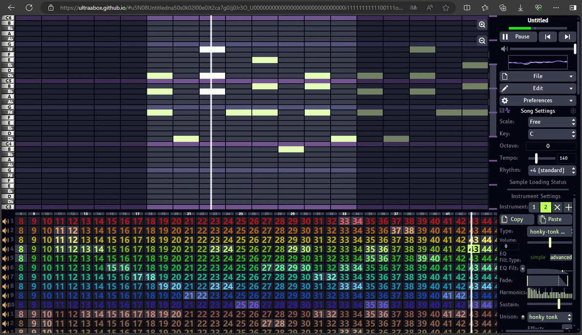 功能强大的BeepBox模组——UltraBox 自制工程分享 - 哔哩哔哩