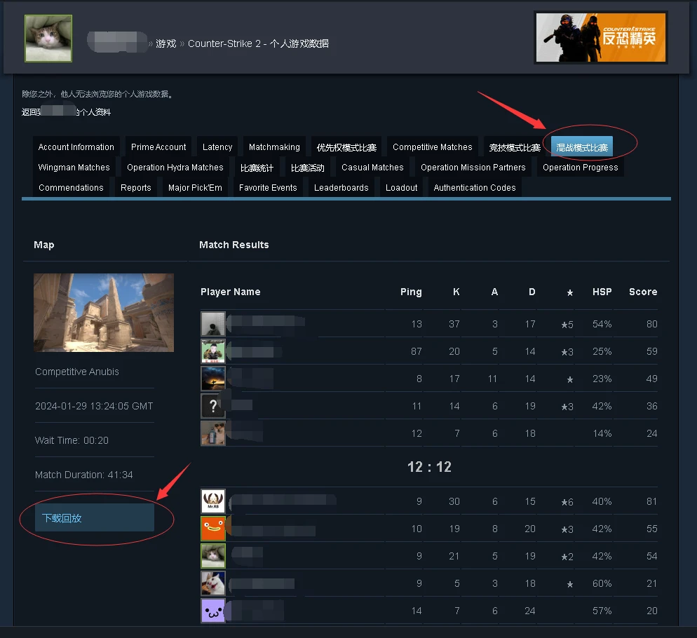 CS2 demo下载及播放 - 哔哩哔哩