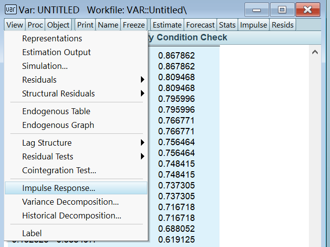 Eviews学学学（VAR模型） - 哔哩哔哩