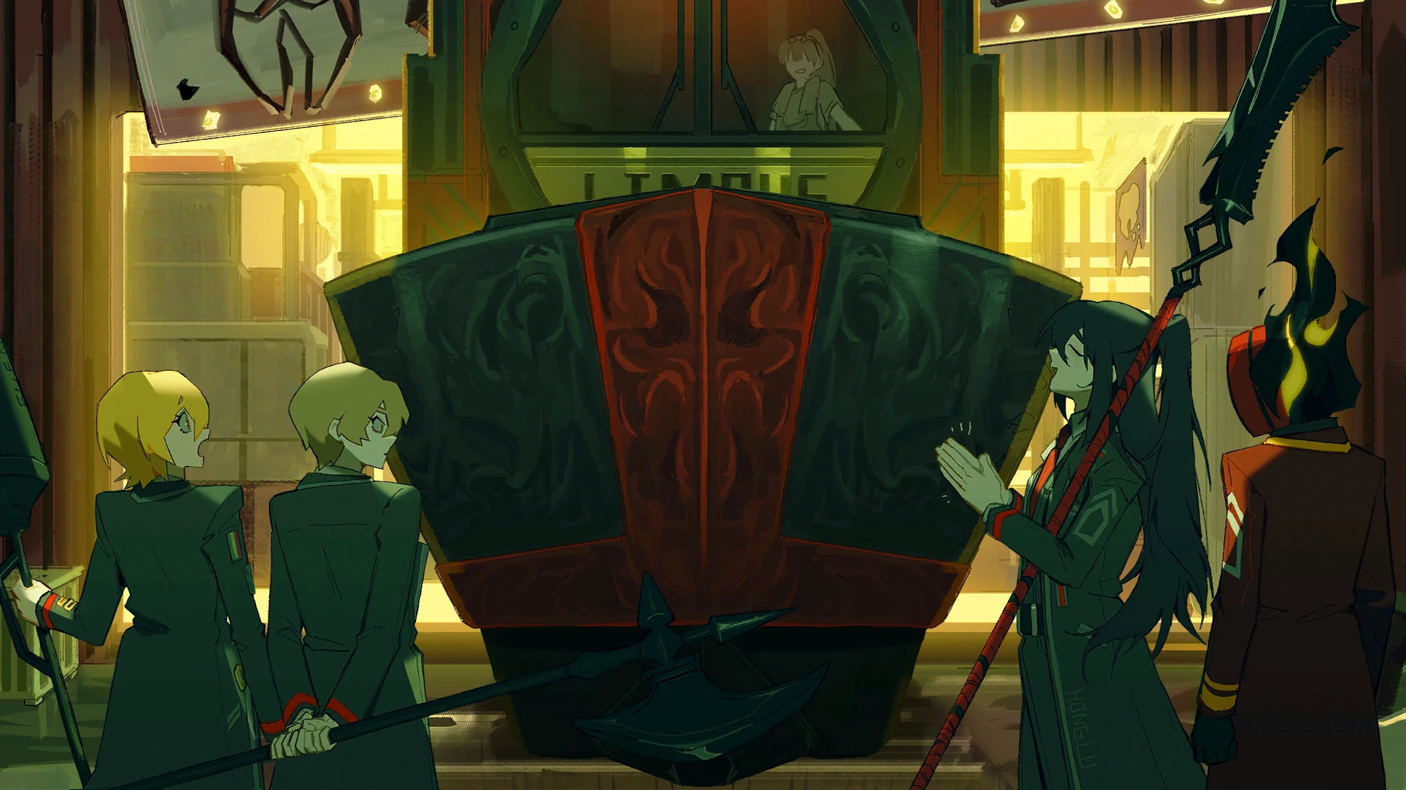 边狱巴士第六十五期夏季活动剧情CG·高清壁纸·漫画 - 哔哩哔哩