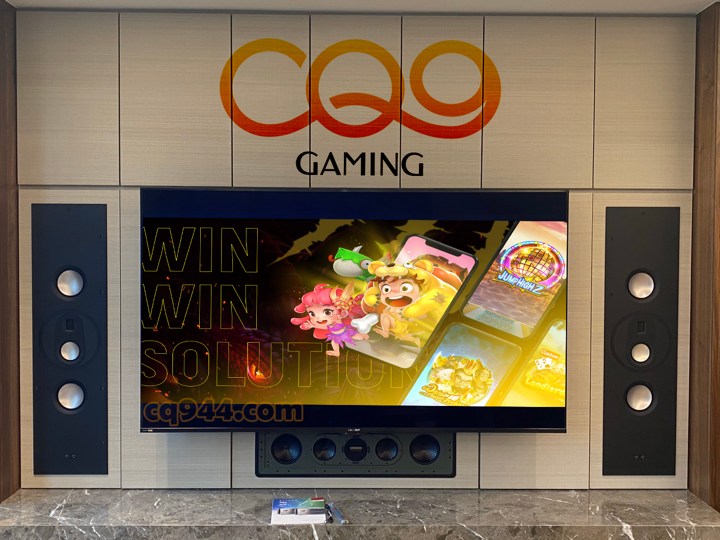 苹果CQ9系列嵌入式APP游戏扬声器CQ944五福临门需要注意什么技巧 - 哔哩哔哩