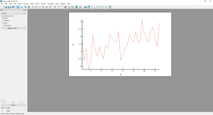 Tecplot科研绘图小技巧1：单曲线图的绘制 - 哔哩哔哩