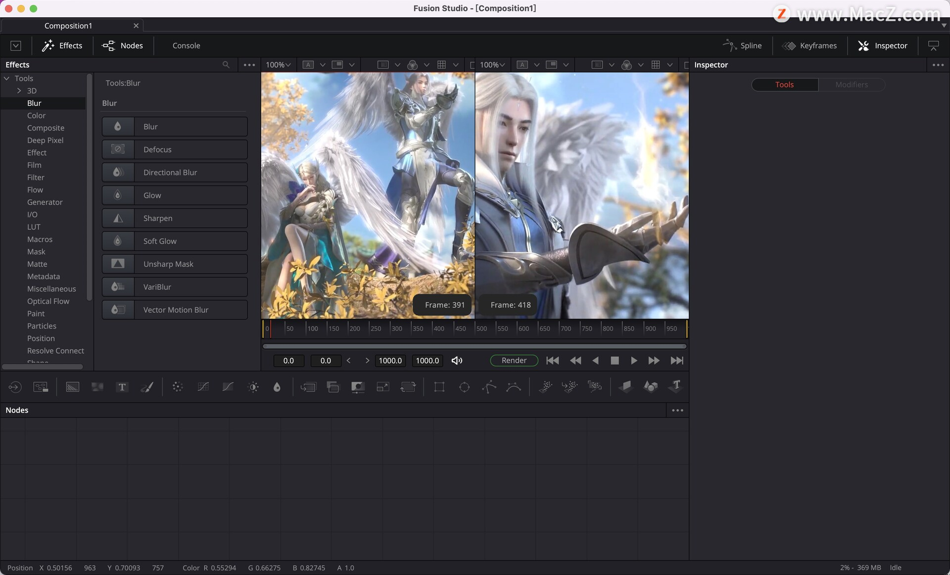 Blackmagic Fusion Studio18 视频后期特效合成软件 - 哔哩哔哩