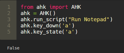 python ahk库使用文档说明 - 哔哩哔哩