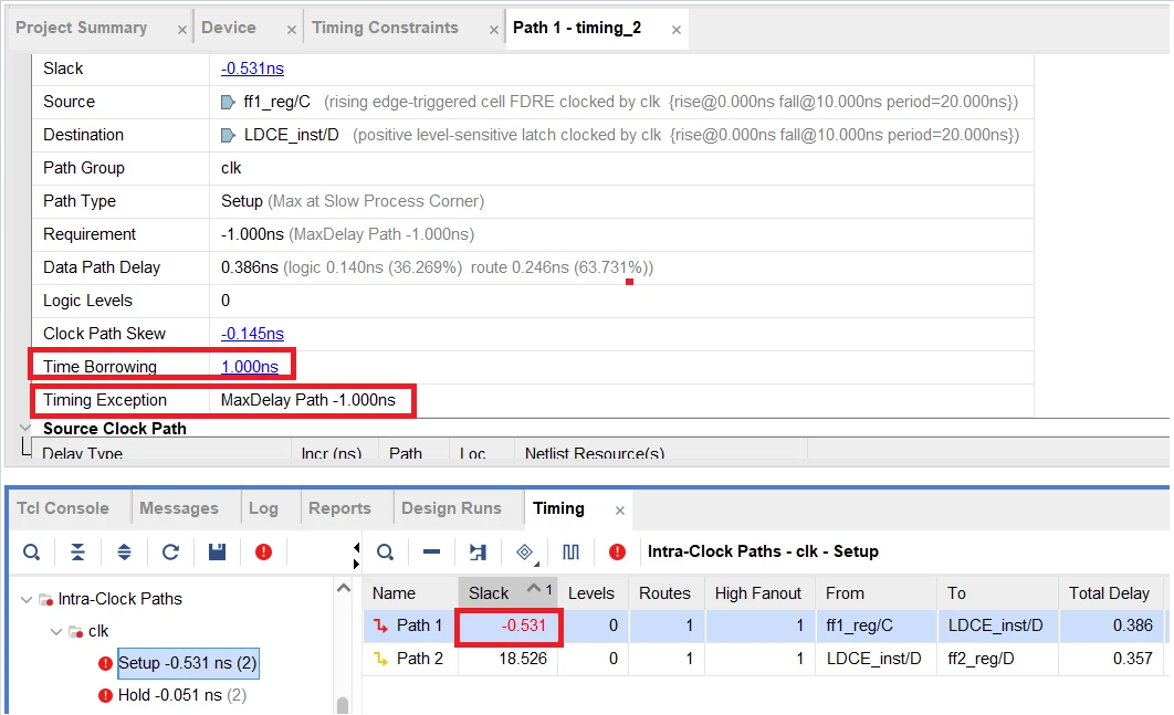 时序约束进阶二：set_max_time_borrow详解 - 哔哩哔哩